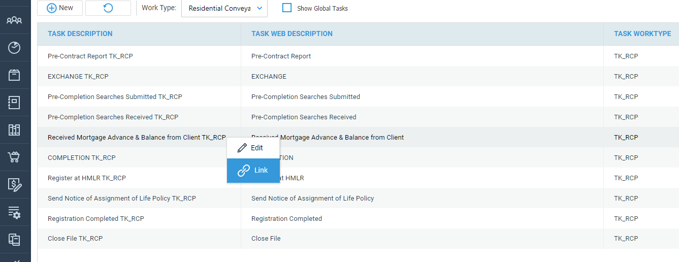 Enabling Tasks on Key Dates - Osprey Approach Customer Support ...