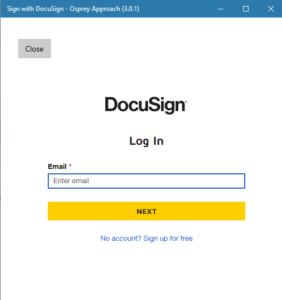 Using DocuSign (App) - Osprey Approach Customer Support & Training ...