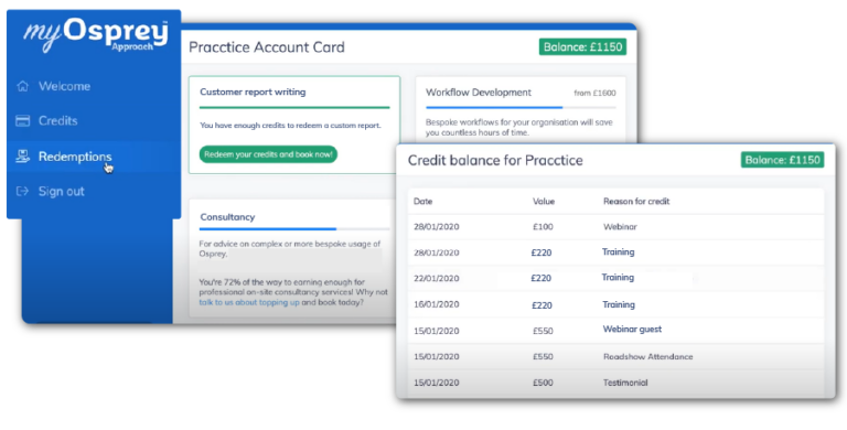 Osprey Credits - Osprey Approach Customer Support & Training | Osprey ...