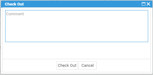 Check out a document for editing (Browser) - Osprey Approach Customer ...