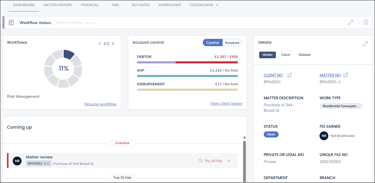Client & Matter Workspaces | An Easier Way To Manage Your Clients And ...